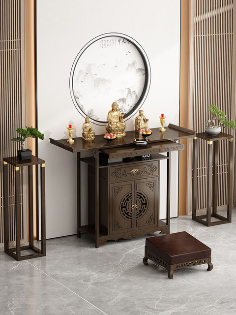 Altar Table, Incense Table, Buddha Table, Guanyin Bodhisattva, God of ...