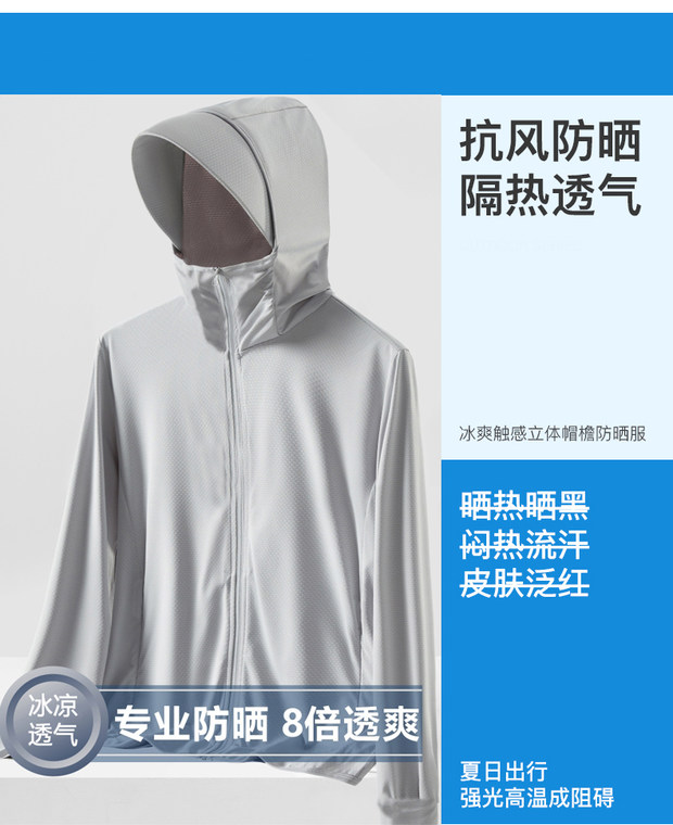 Shopping mall closed down, special offer sun protection clothing, men's ...