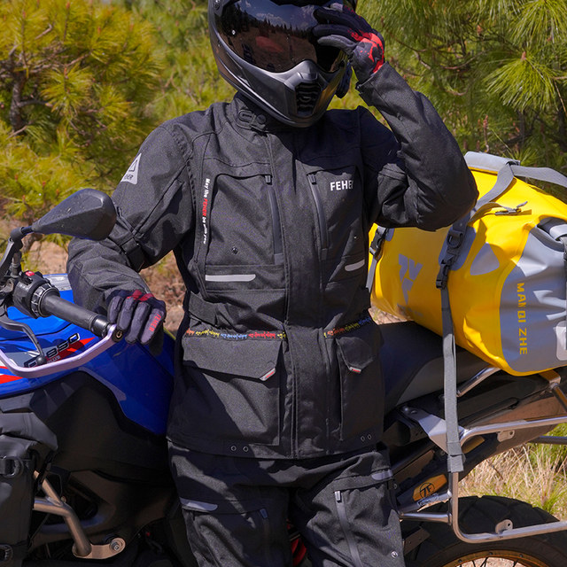 FEHER motorcycle riding clothing men's rally clothing suit four-season ...