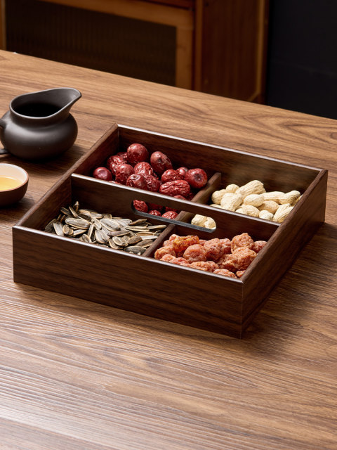 Dried fruit storage box fruit plate refreshment tray home living room ...