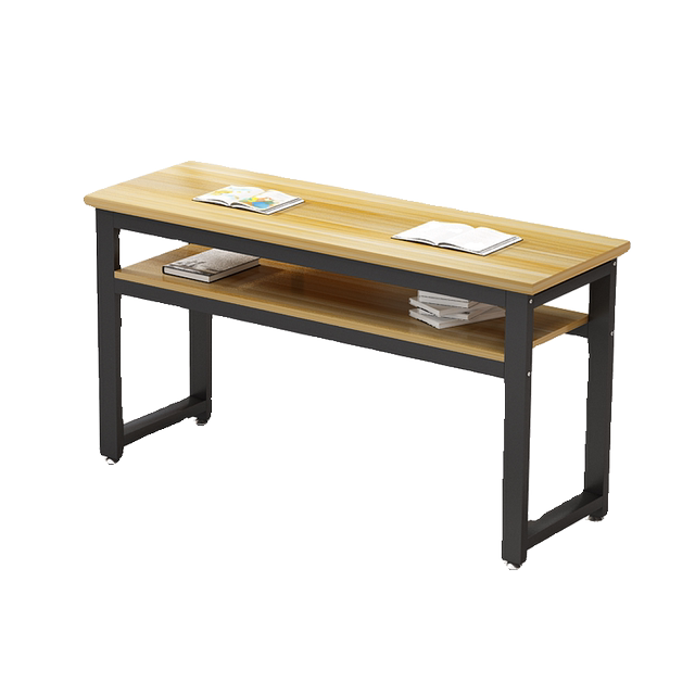 School desks and chairs tutoring training class single and double desks ...