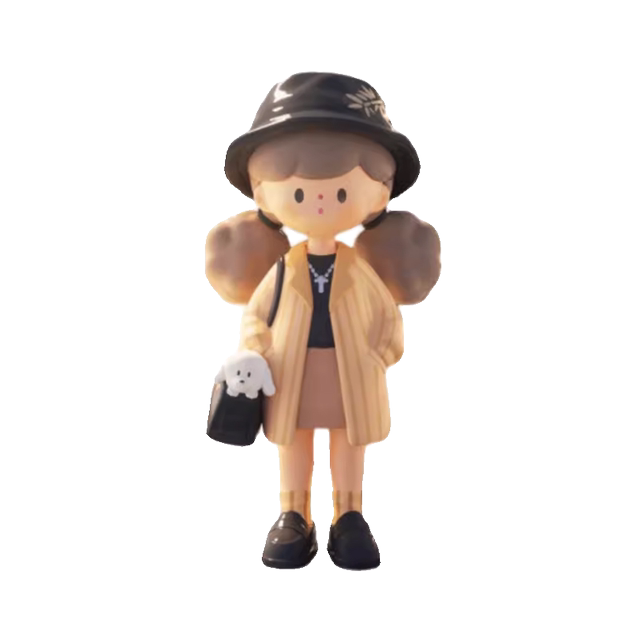 Popcorn Sister 9th Generation Molinta City Walk Series Blind Box Figure ...