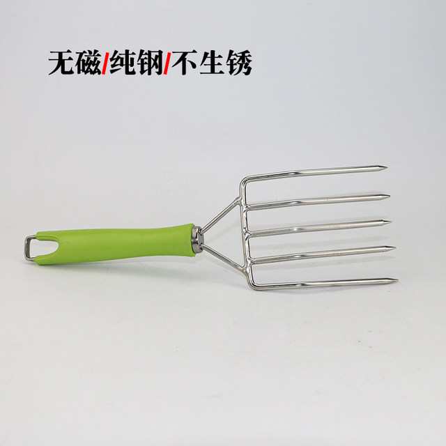 Bean sprouts fork rice fork stainless steel commercial hotel canteen ...