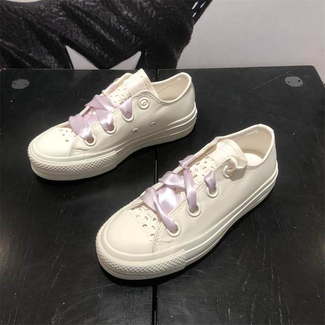 CONVERSE CONVERSE All Star Lift women's Satin sense Low Ankle Thick ...