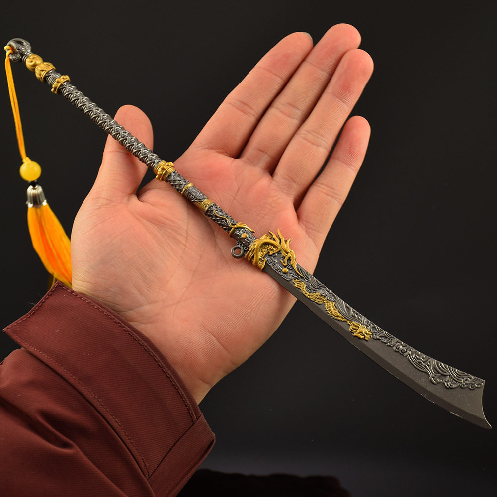 Yanyun Sixteen-sounding Nameless Sword Full Metal Weapon Model Modao ...