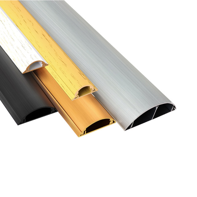 Thickened bright -fitting aluminum alloy floor groove wire wire ...
