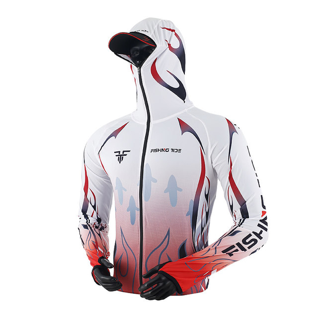 Fishing clothing ice silk summer suit men's sun protection clothing ...