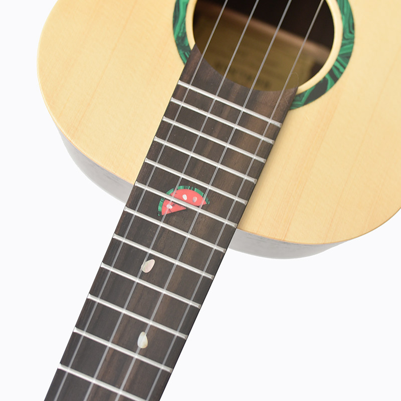 White Bear Music Realsun Ruisheng Watermelon SC371 Ukulele 23-Inch
