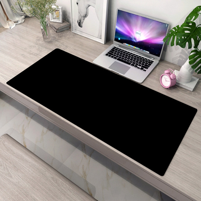 Black mouse pad super large waterproof large -size computer table ...