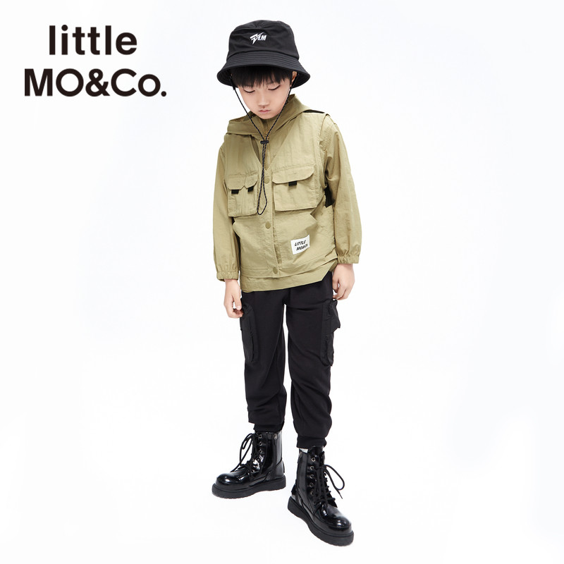 Little Moco Children's Clothing - Spring New Boys Tooling Jacket Coat