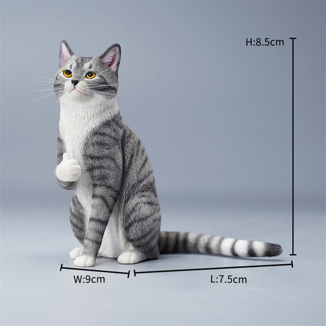 Spot JXK1/6 scale like cat model creative shape cat ornaments desktop ...