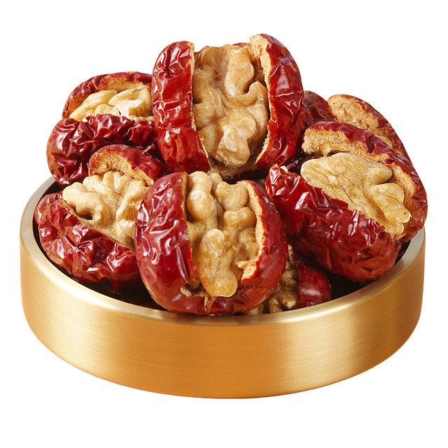 Xinjiang specialty jujube sandwich walnut jujube kernel pie big red ...
