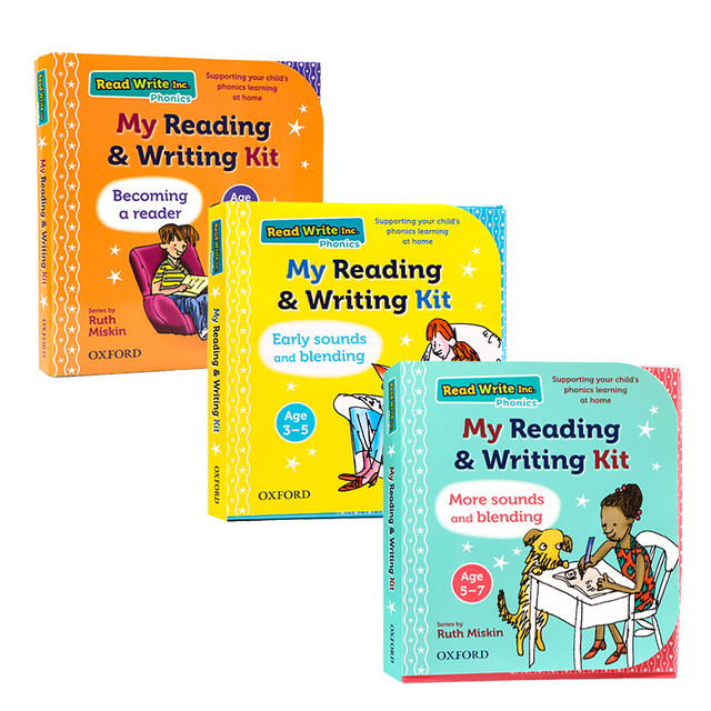 Oxford Phonics Textbook Kindergarten 3-6 Years Old English Original ...