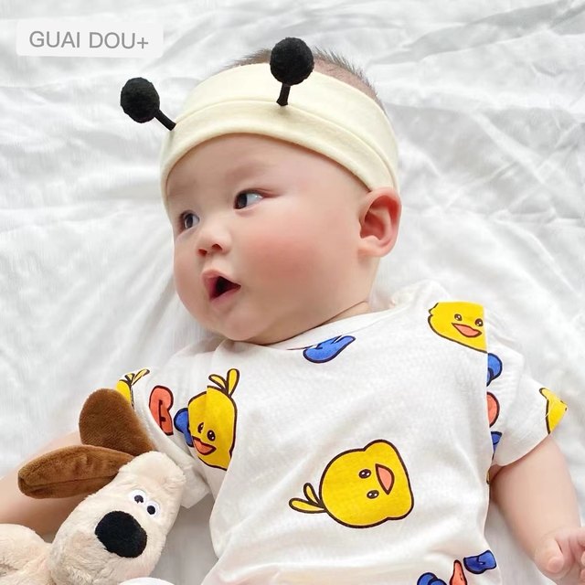 Baby hat protection door hair with cute super cute baby summer ...
