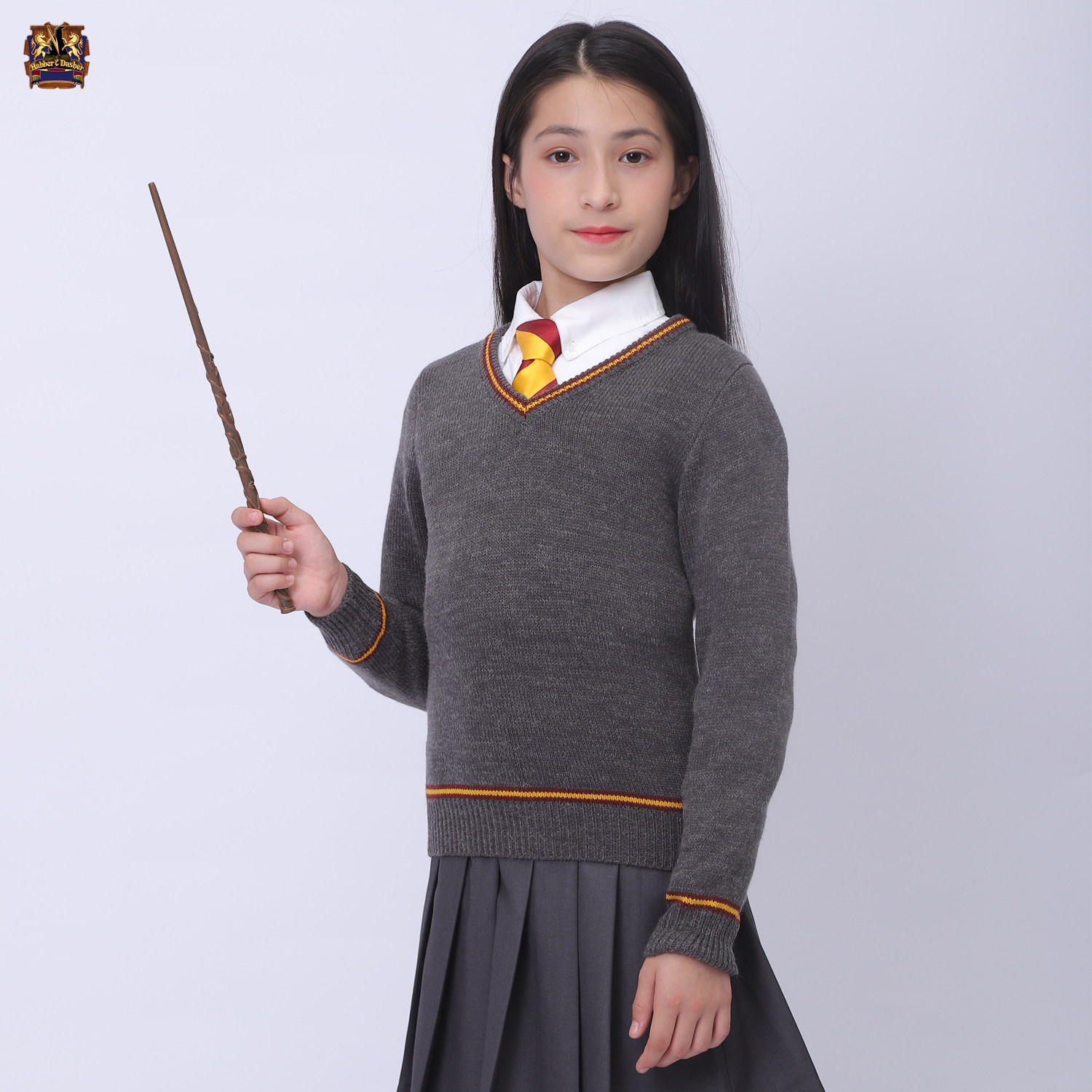 Harry Potter Gryffindor Slytherin V-Neck School Uniform Sweater