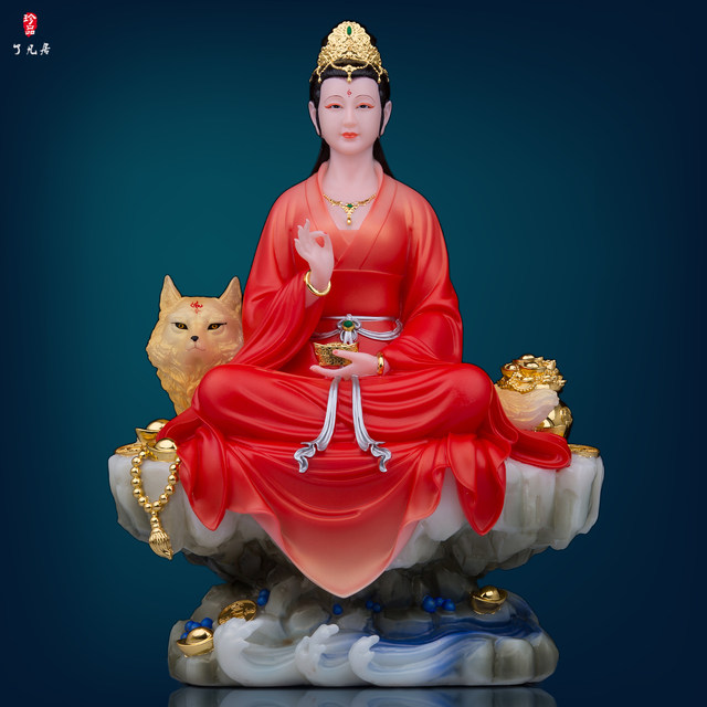 Jiugou Niangniang statue Jiu Nine Girls Like the Jiu Gong Han Baiyu ...