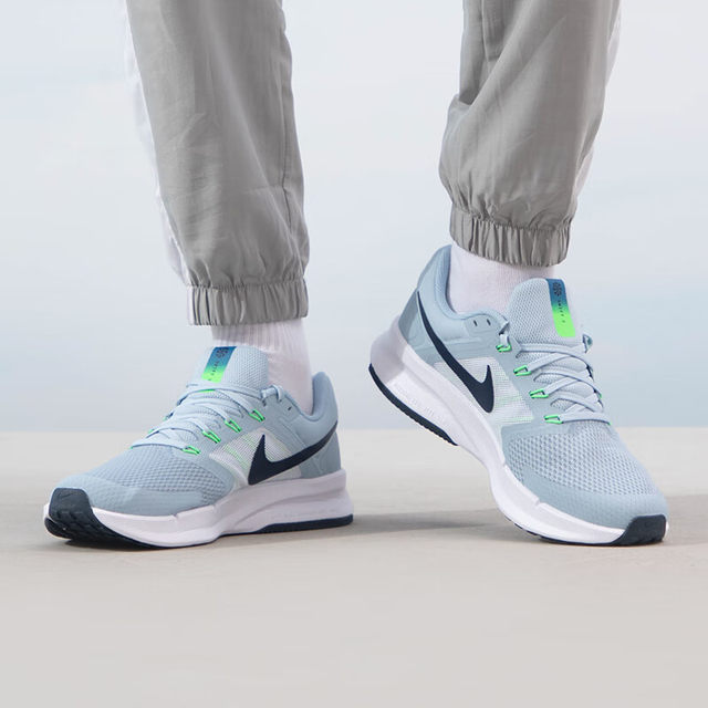 Nike Nike summer new blue running shoes men's shoes lightweight ...