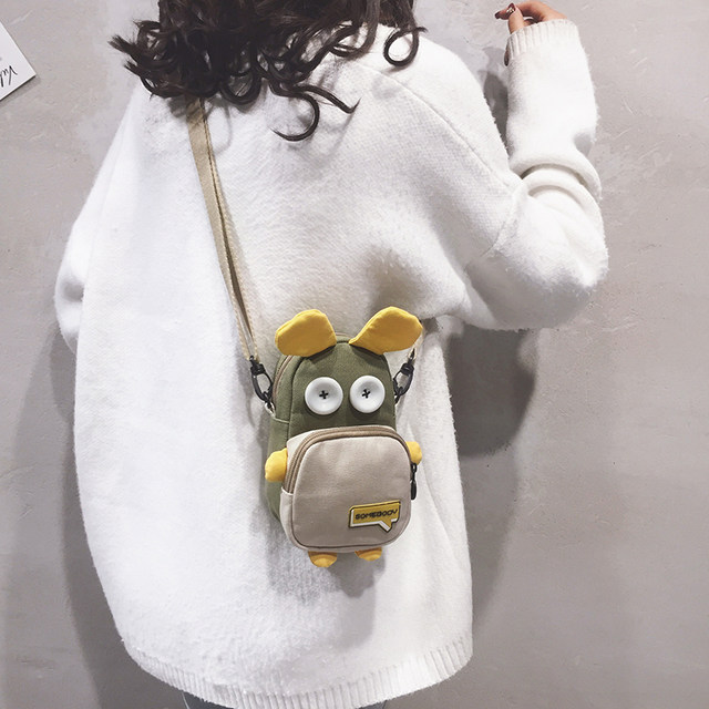 Canvas Soft Cute Small Bag for Women 2024 New Trendy Fashion ...