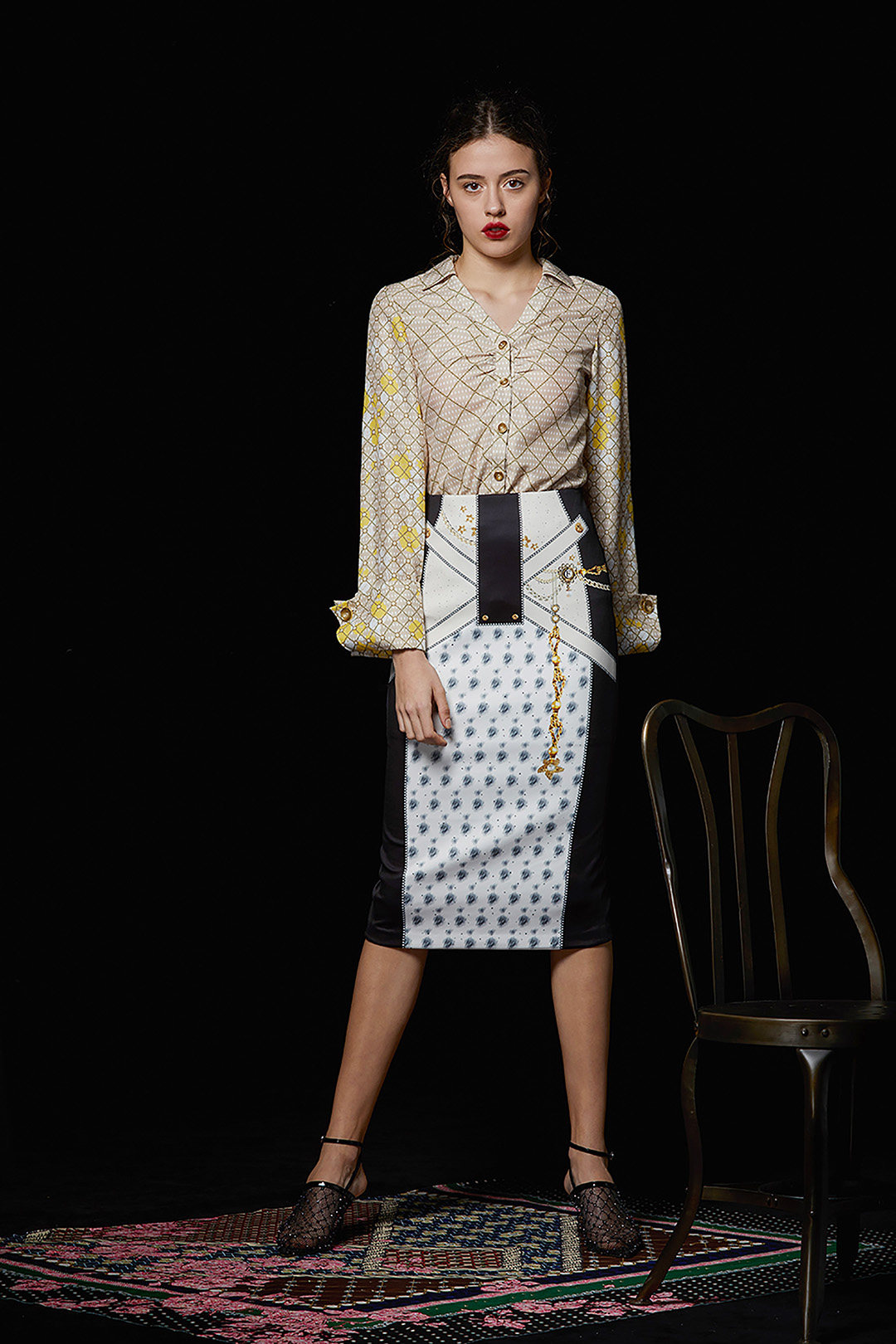 Fabianac official store-Meteor Ball Chain Printing Package Pen Skirts ...