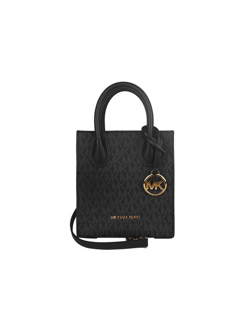 Michael Kors/Mk Mercer Music Bag Pvc Classic Monogram Accordion Handbag ...