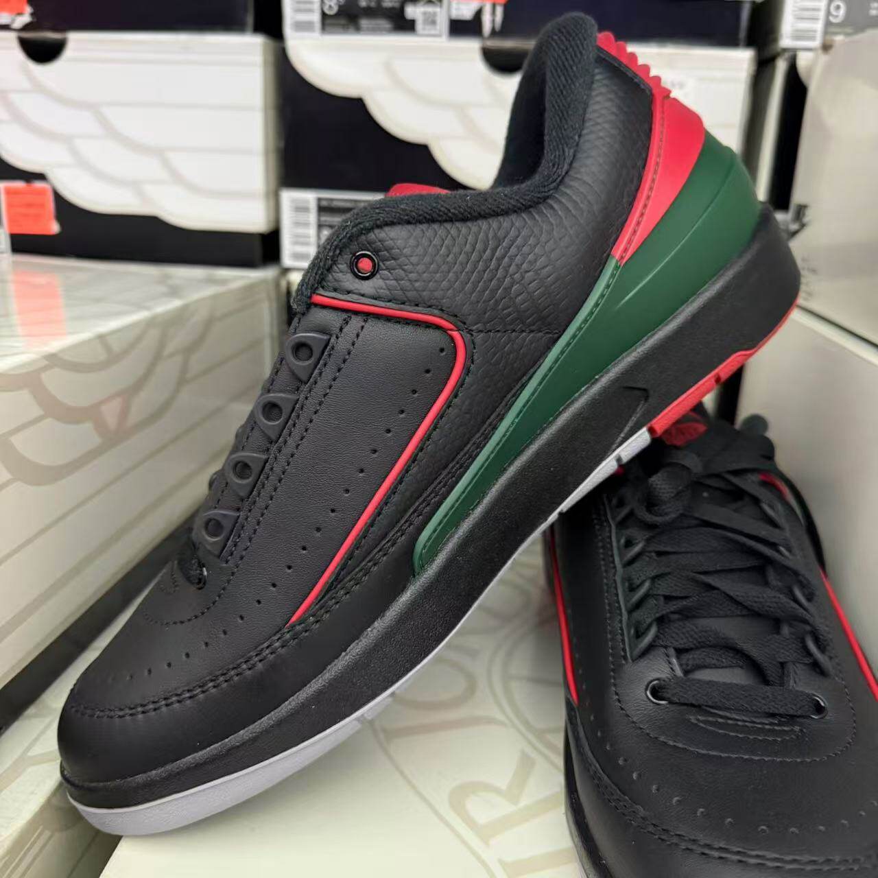 Pioneer Sports Air Jordan 2 Low AJ2 Melon low-top basketball casual ...