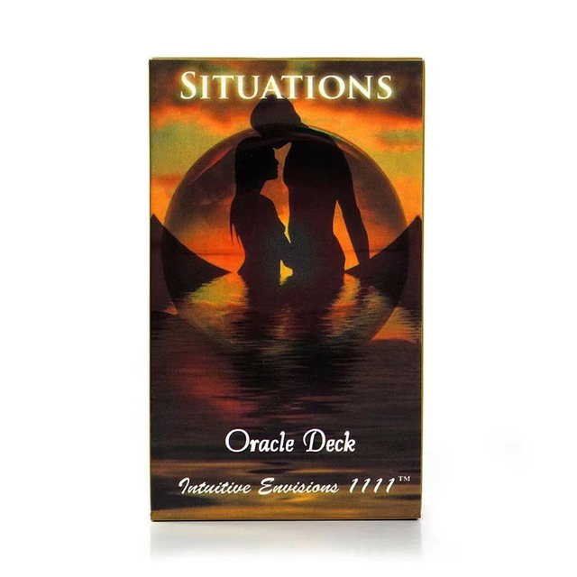 situations oracle scene oracle card English card board game