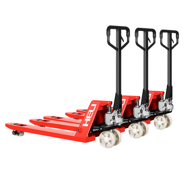 Heli forklift manual hydraulic truck 2 tons 3 tons land cow pallet ...