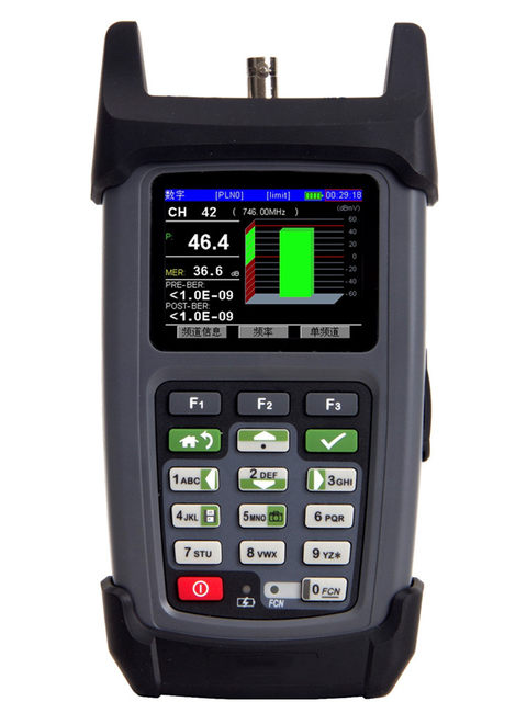 Deli DS2100A/B/Q digital field strength meter Deli DS2000A/B/C wired ...