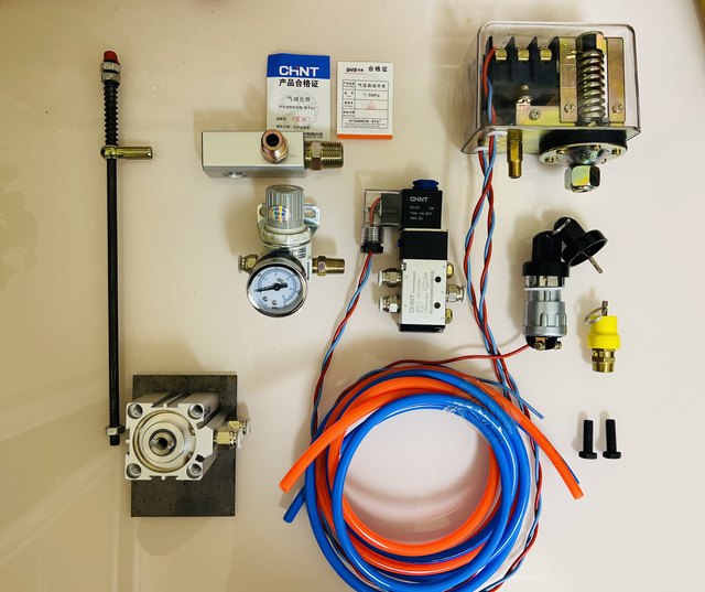 Diesel air compressor automatic start and stop accessories, mobile air ...
