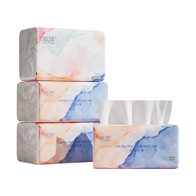 30 packs of tissue paper for household use, affordable, full box ...