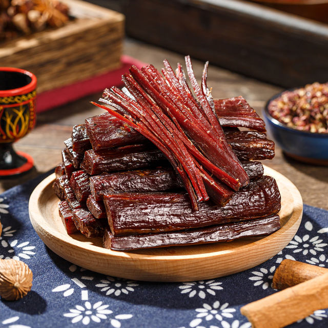 Siqixiang shredded beef jerky, Sichuan Xichang Daliangshan specialty air-dried beef New Year ...