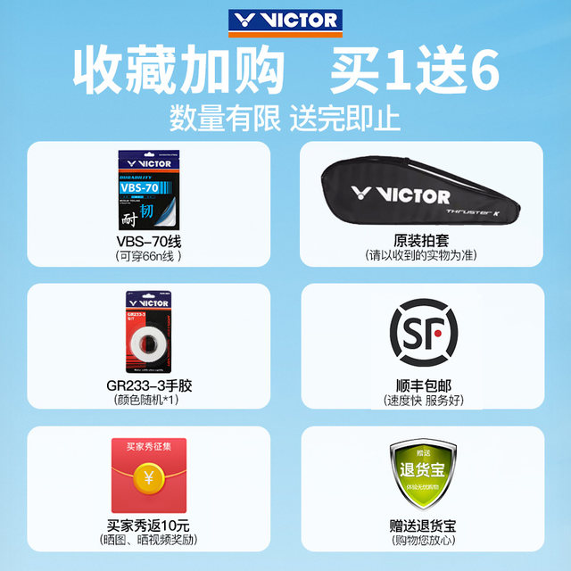 VICTOR Victor Pink Dragon Tooth Blade Badminton Racket Professional ...