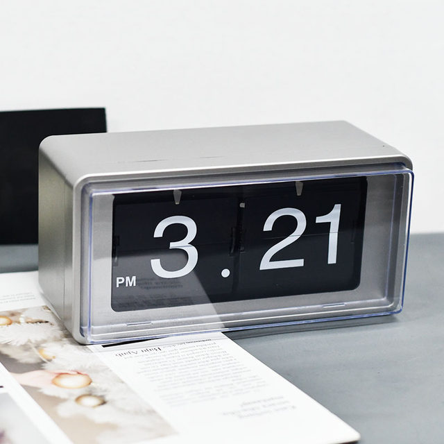 Page turning clock or desktop pages flipping bell living room seat ...