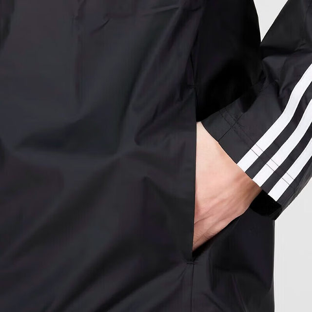 Adidas men's new outdoor running sportswear casual windproof hooded ...