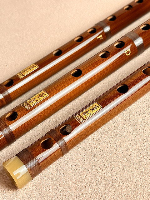 Cleeling bamboo flute instrument Shun flute 6th hole self -study ...