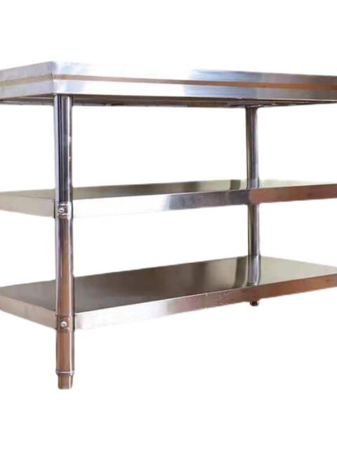 Thick stainless steel workbench operating tables to cut bone chopping ...