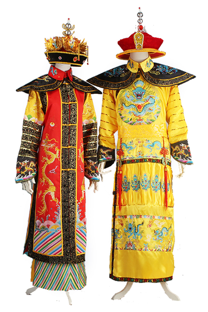 Emperor Yongzheng of the Qing Dynasty, the Emperor of the Emperor of the Emperor Costume of the ...