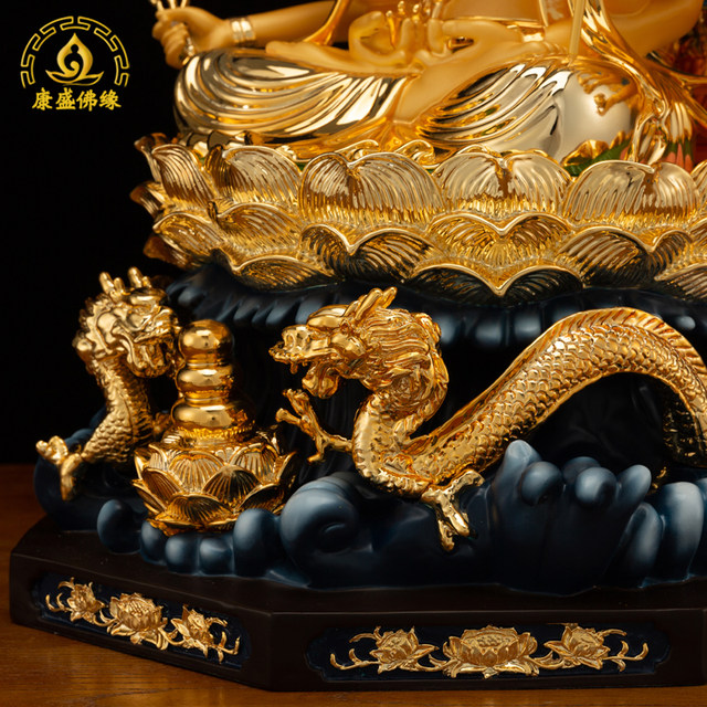 Chunti Buddha Mother Buddha Statue Taiwan pure copper gilt worship ...