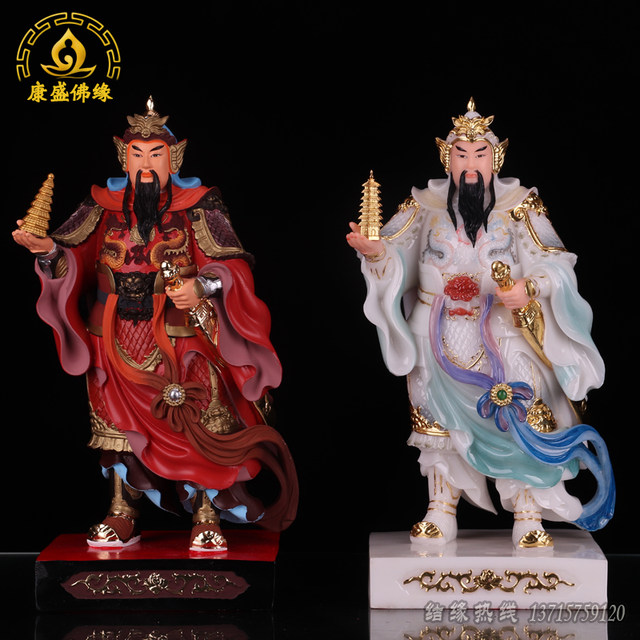 Tota Heavenly King Statue Li Jing Li Heavenly King Li Marshal Protector ...