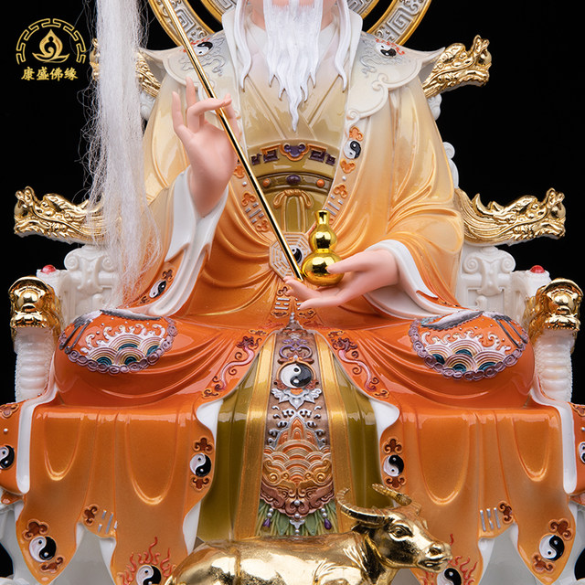Sanqing Statue Taishang Laojun God Statue Lingbao Tianzun Yuanshi ...
