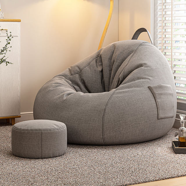 Lazy sofa bean bag bedroom tatami balcony bay window sedentary ...