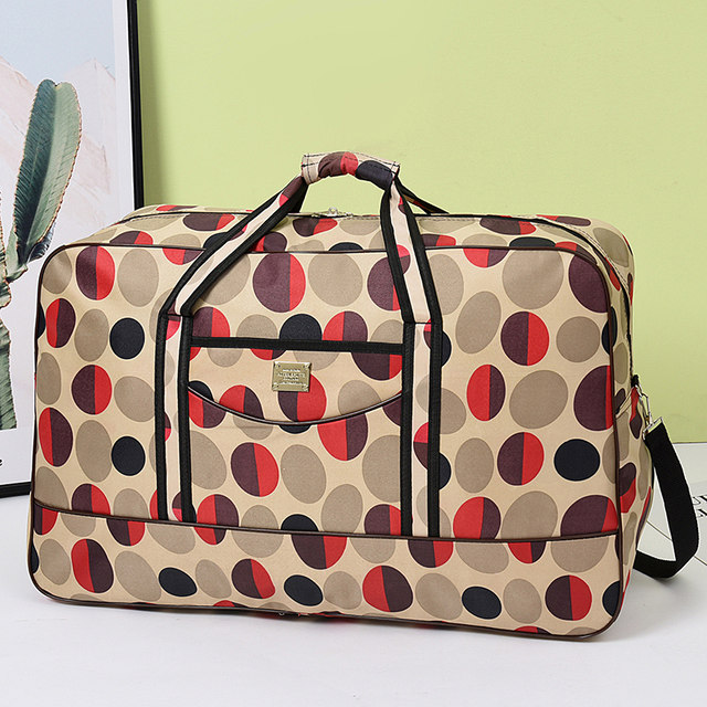 Large-capacity portable travel bag, lightweight waterproof Oxford cloth ...