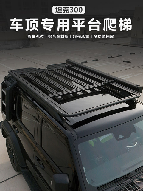 Tank 300 Tank 400 Roof Rack Frame Side Tent Ladder Modification ...