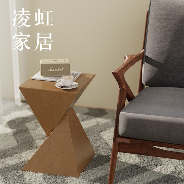 Linghong Creative Creative Sofa Magnesium Mud Mud coffee table 侘 Silend ...