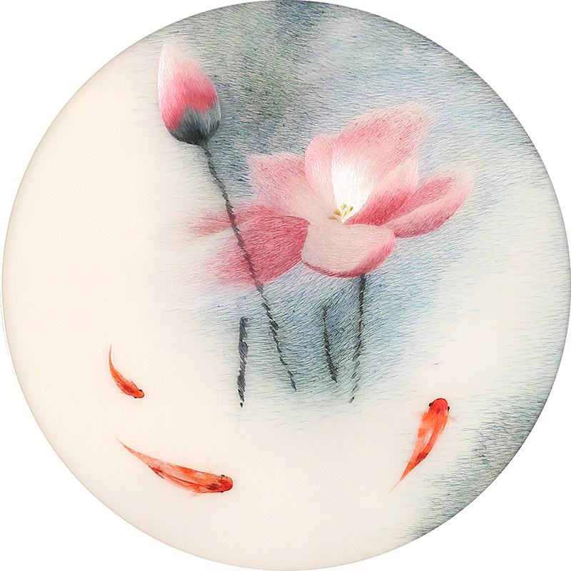 Su embroidery diy kit for beginners hand embroidery self-embroidery ...