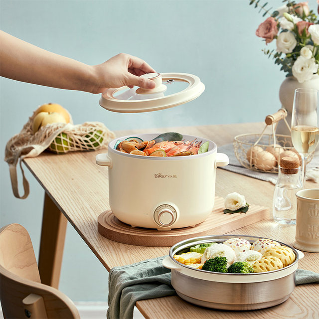Bear electric cooking pot dormitory student pot household small ...