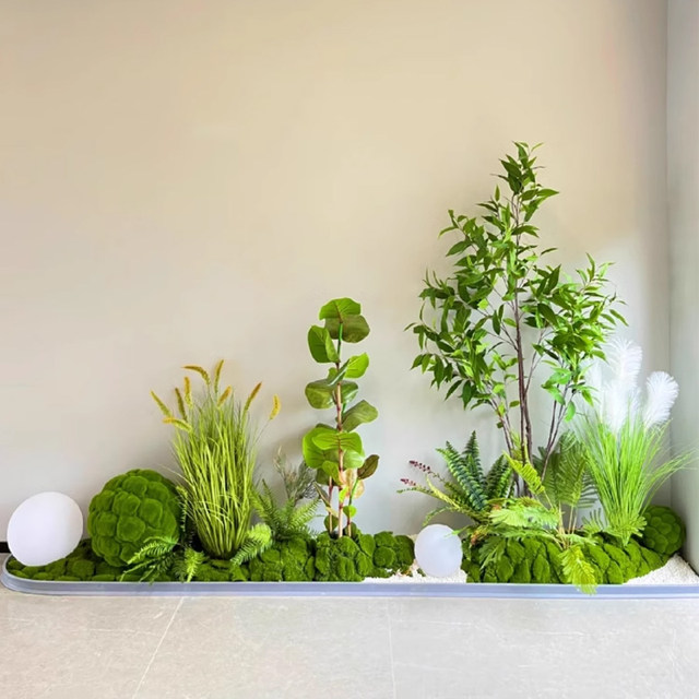 Landscape plant landscaping simulation green plant simulation tree ...