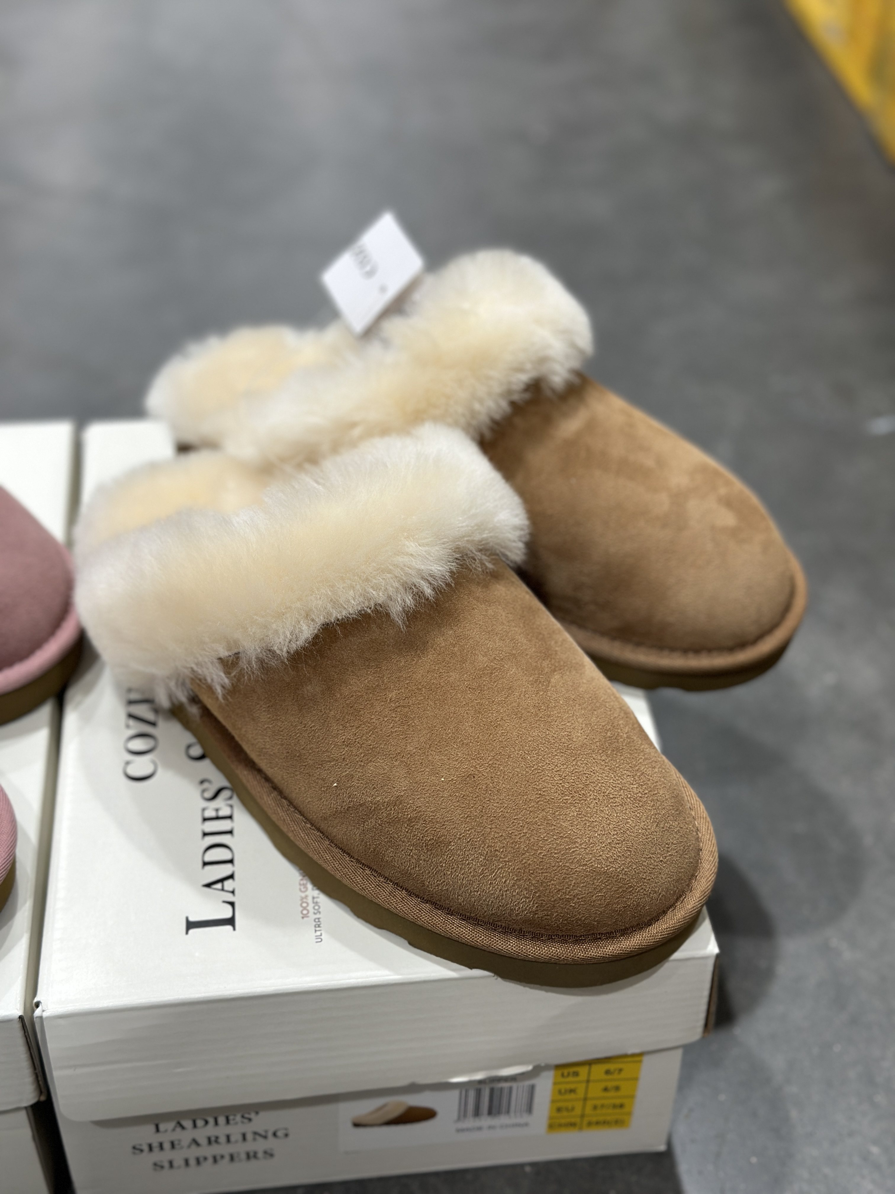 Cozie Steps Ms. Sheepskin Wrong Slipper Women's Autumn and Winter ...
