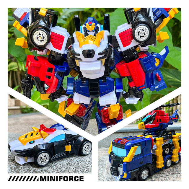 Mini Agent Team Beast King Power Super Beast King Triad Mecha ...