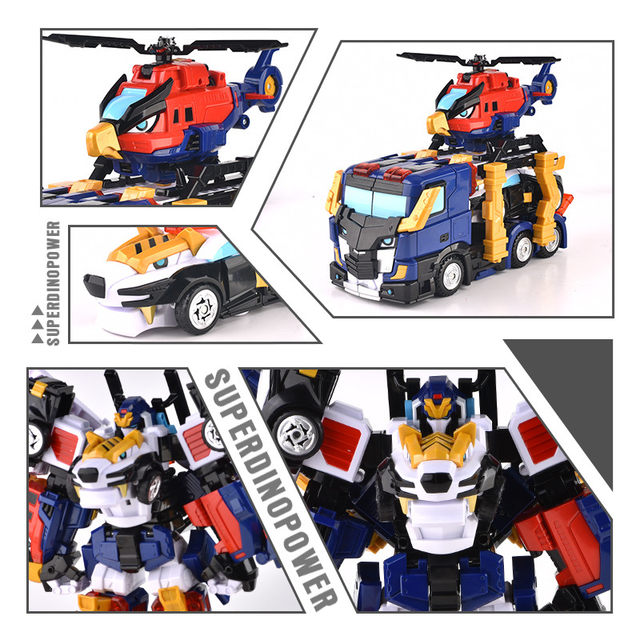 Mini Agent Team Beast King Power Super Beast King Triad Mecha ...